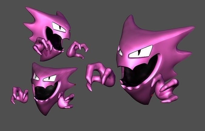 Honter Pokemon 3D model 3D printable | CGTrader
