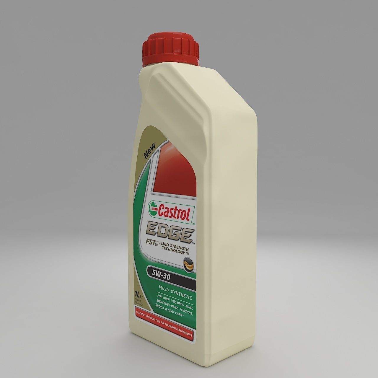 Castrol Motor Oil 3D model | CGTrader