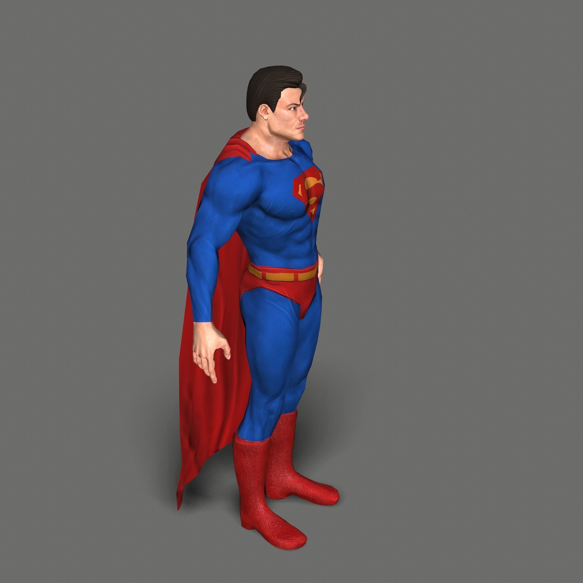 3D model Superman VR / AR / low-poly | CGTrader