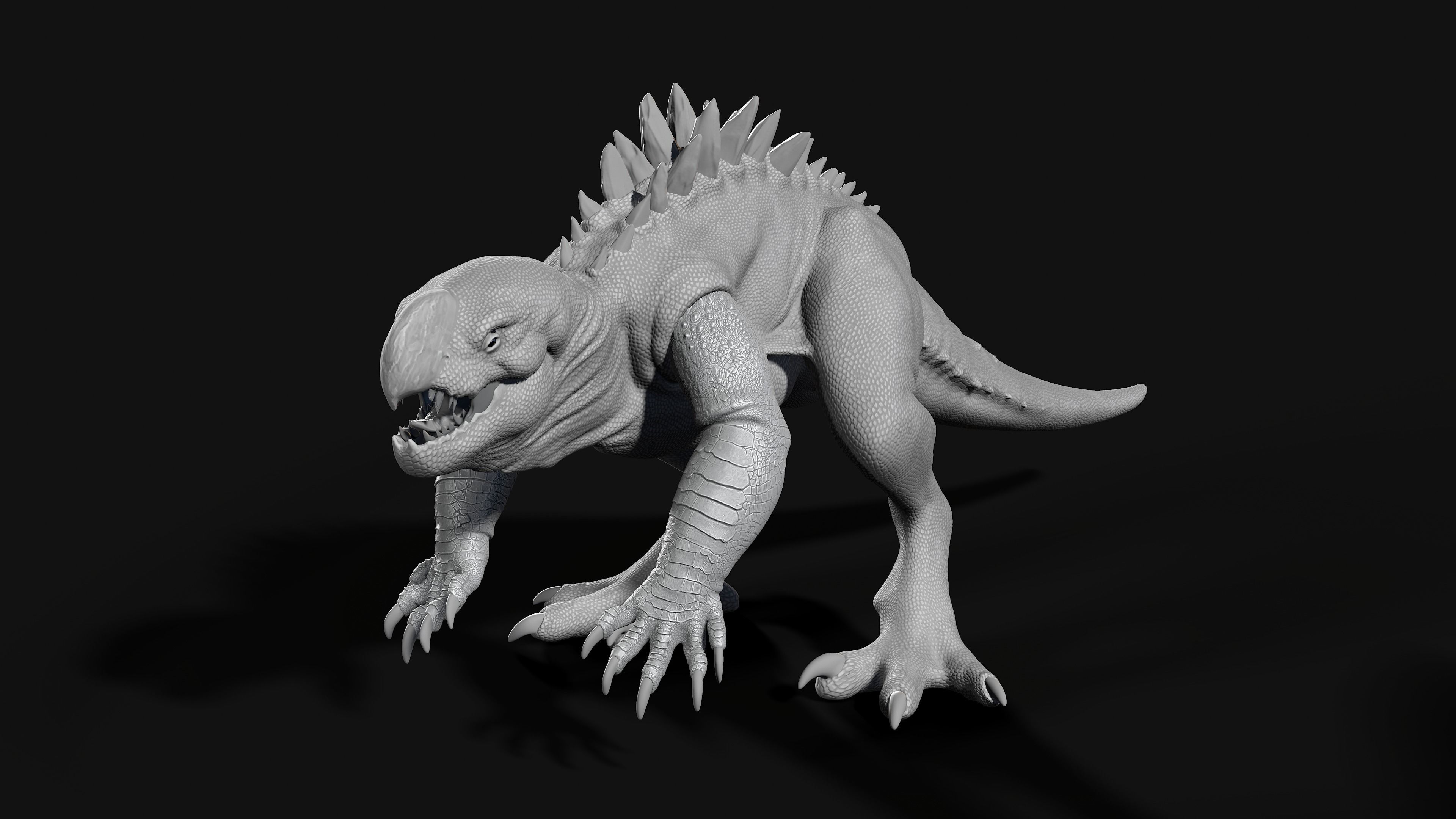 Creature 3D model | CGTrader