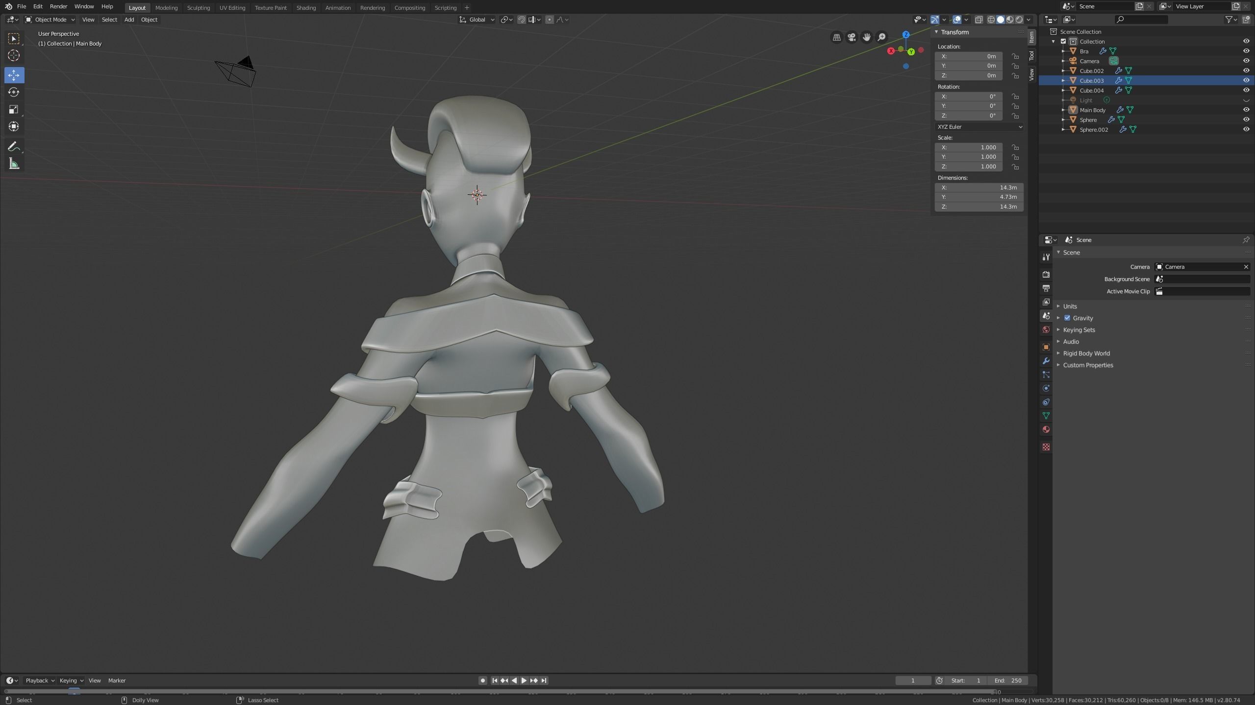 Character mesh free VR / AR / low-poly 3D model | CGTrader