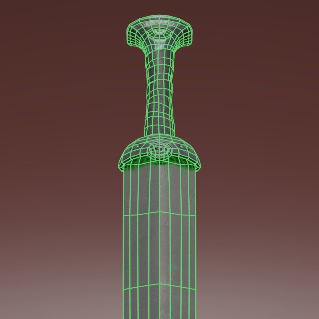 3D model Warlock Dagger VR / AR / low-poly | CGTrader