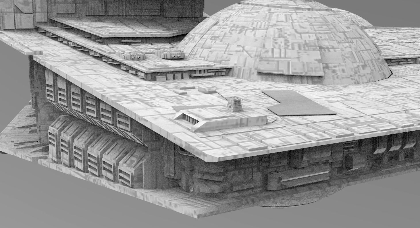 Interdictor - Immobilizer 418 Star Destroyer - Star Wars 3D model ...