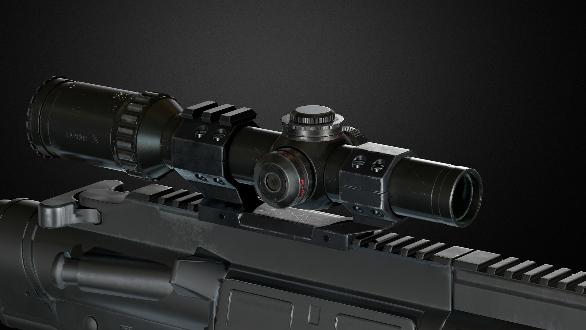 3D model Weapon attachments pack VR / AR / low-poly | CGTrader