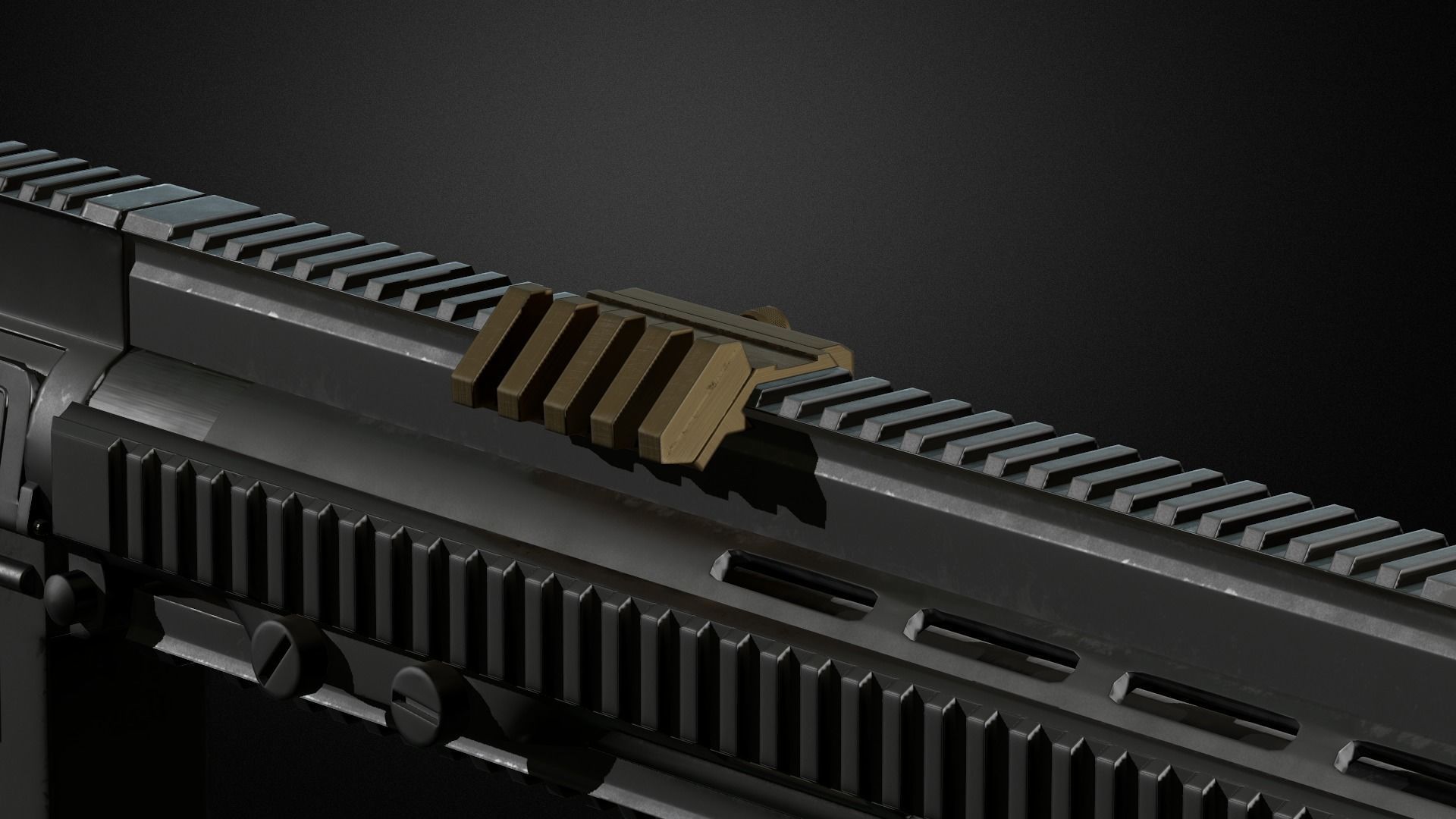 3D model Weapon attachments pack VR / AR / low-poly | CGTrader