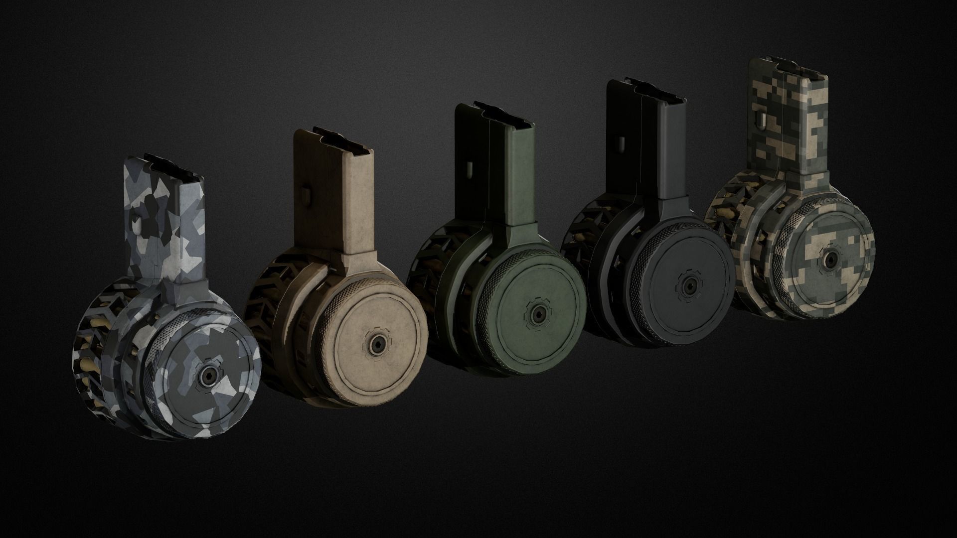 3D model Weapon attachments pack VR / AR / low-poly | CGTrader