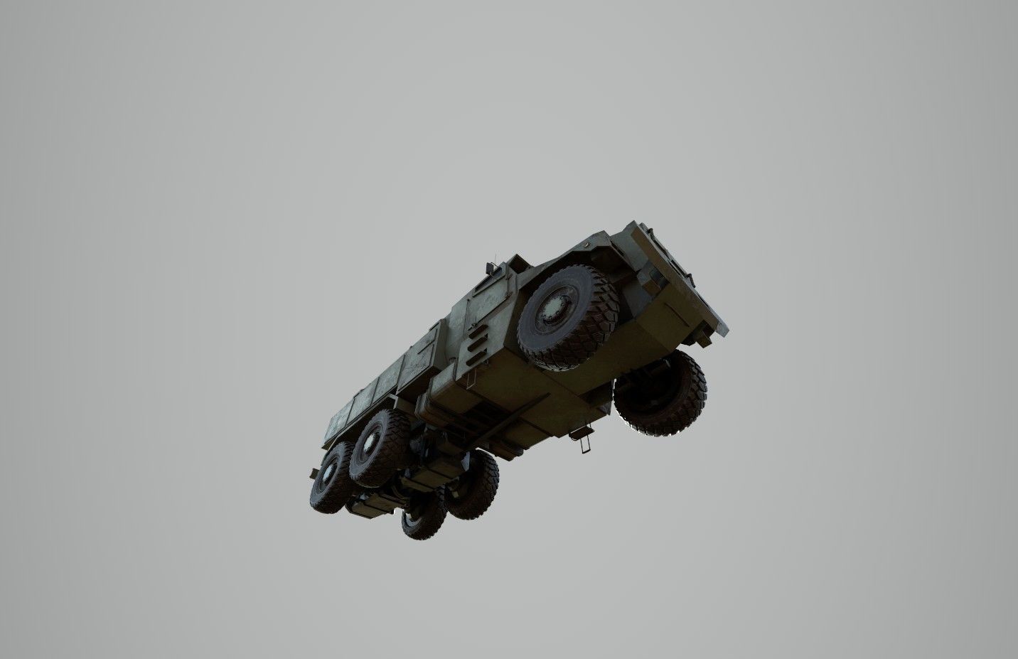 ural typhoon 3D model | CGTrader