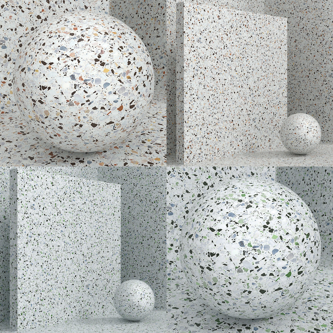 Materials seamless coating stone terrazzo Texture | CGTrader