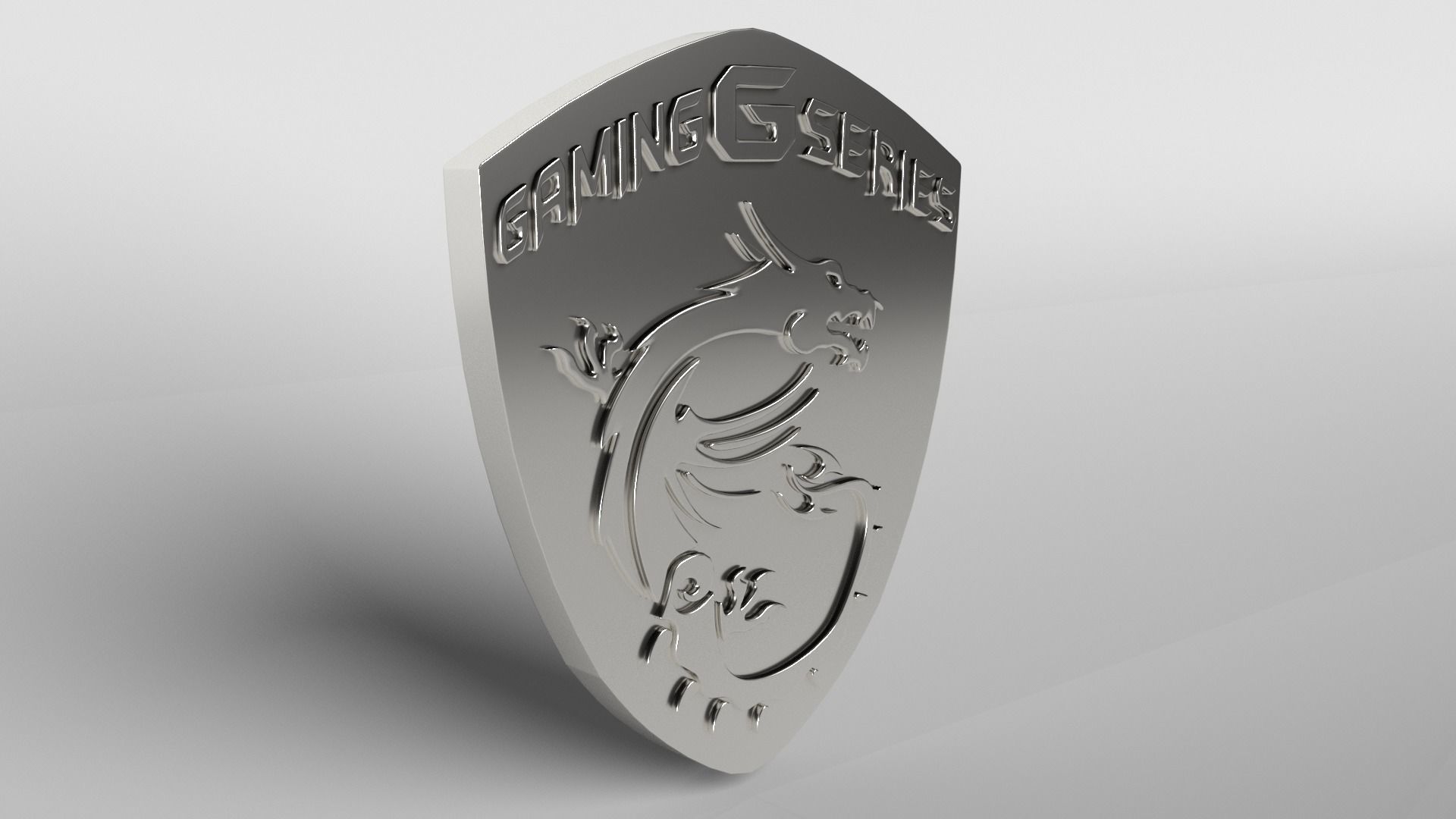 MSI Logo 03 - 8K Texture free 3D model | CGTrader