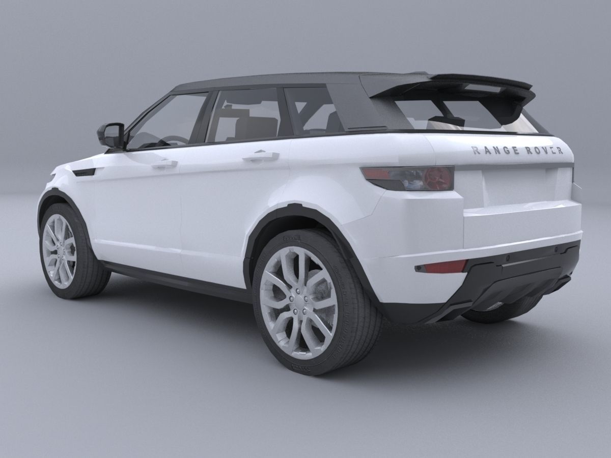 Range Rover Evoque Car4arch Vol2 3d Model Max Obj 3ds Fbx