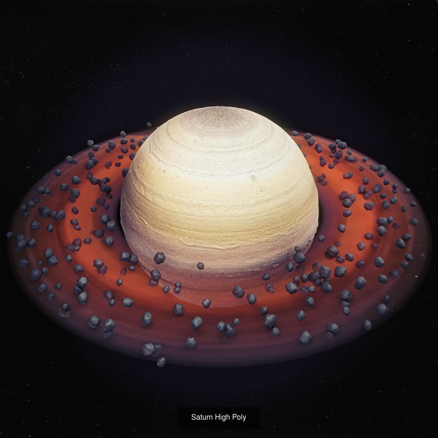 Solar System High Poly 3D Model Collection | CGTrader