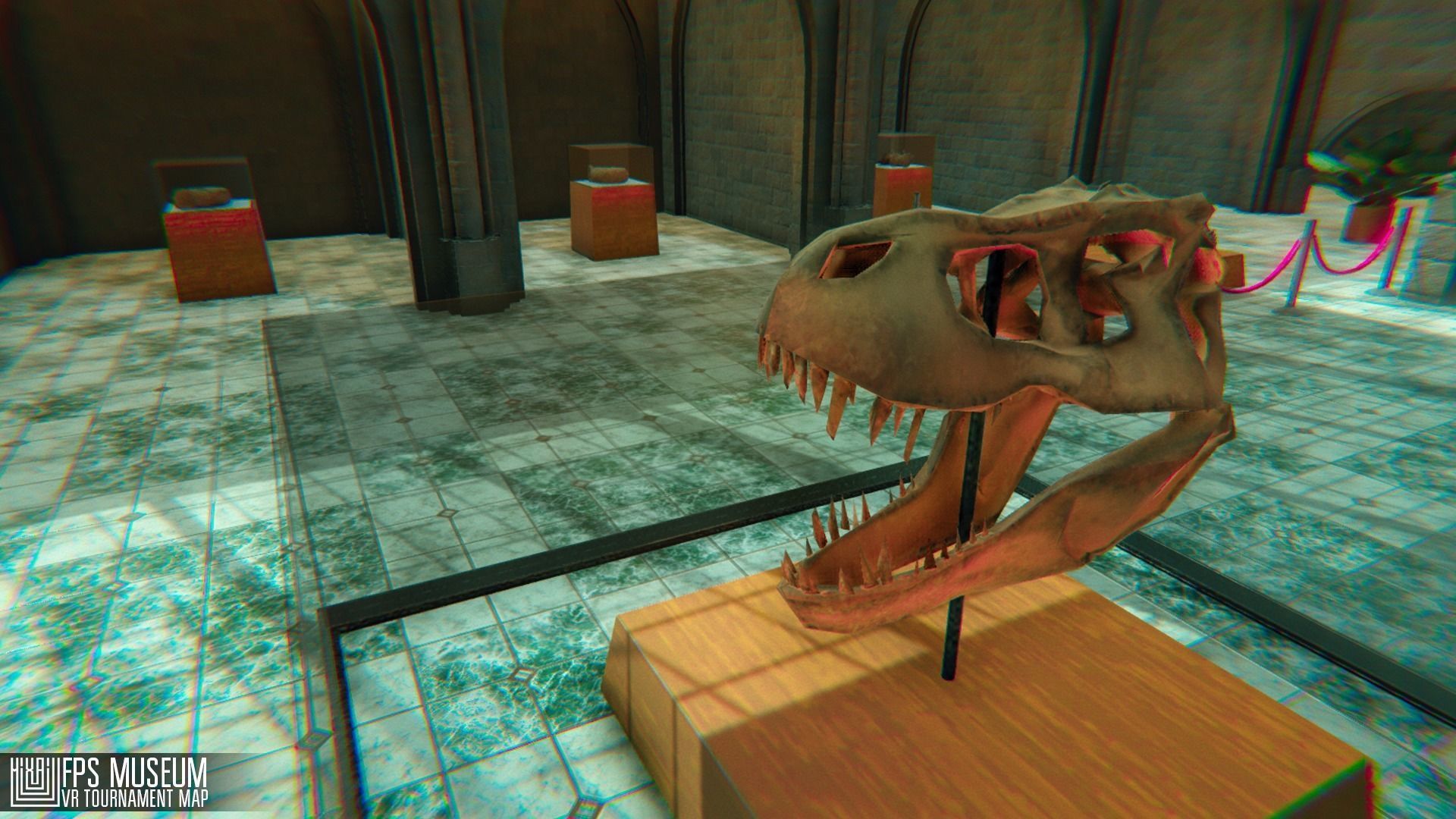 3D model FPS Museum - VR tournament map VR / AR / low-poly | CGTrader