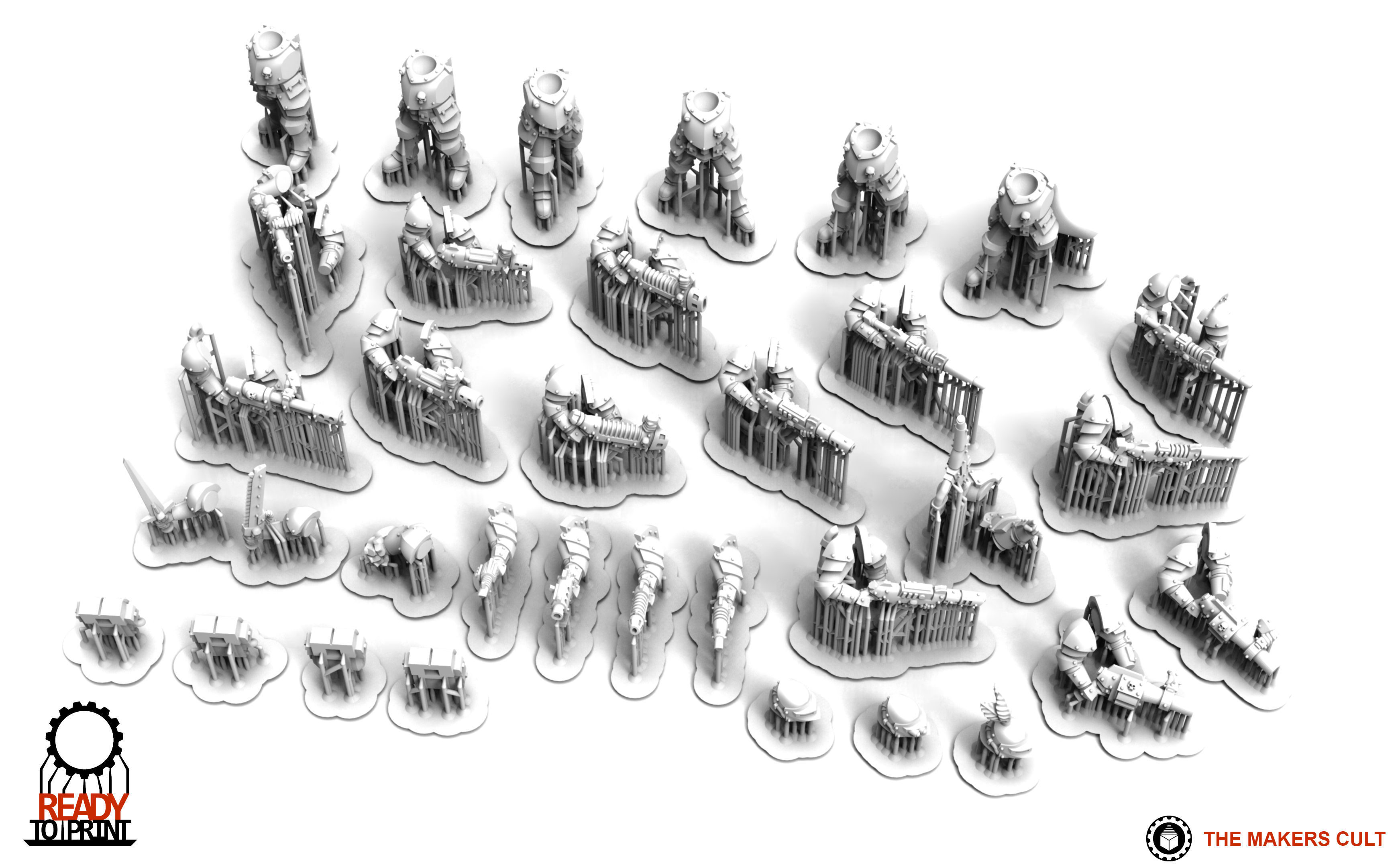 Feudal Guard - Elite infantry 3D model 3D printable | CGTrader