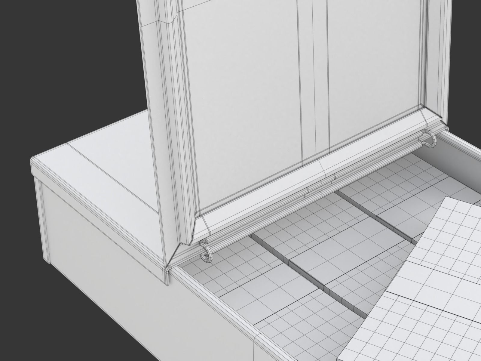 Safety Deposit Boxes with Money Stack 3D model | CGTrader
