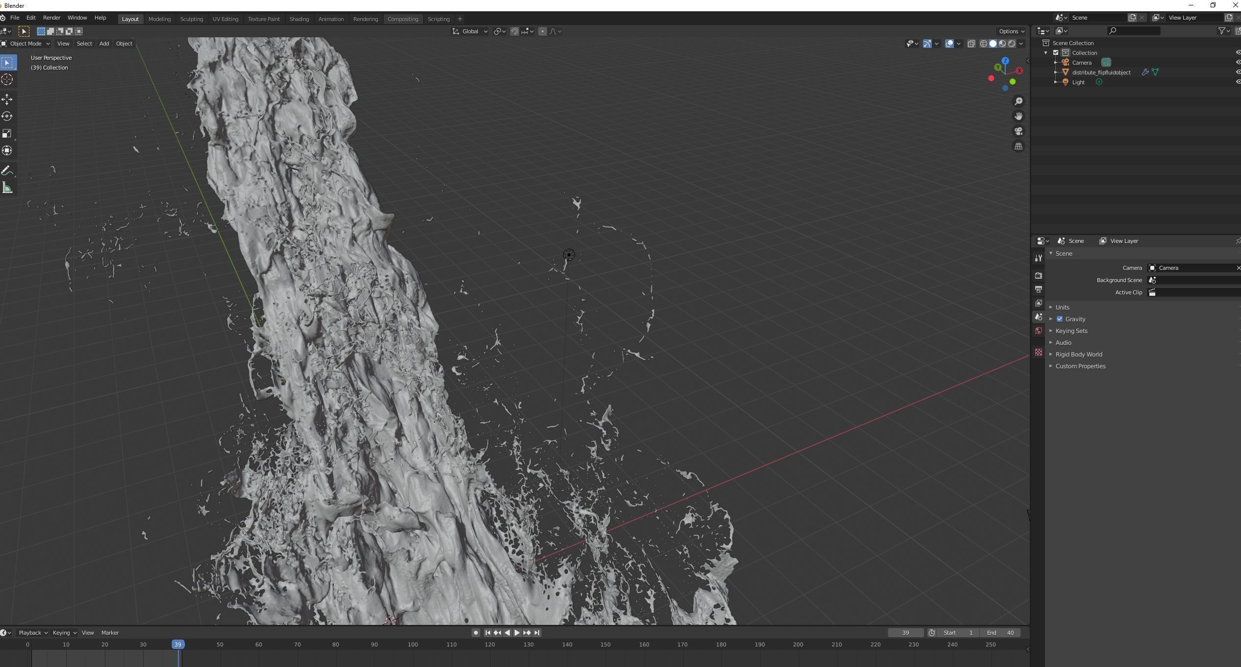 Black Fluid Abstract 3D model animated | CGTrader