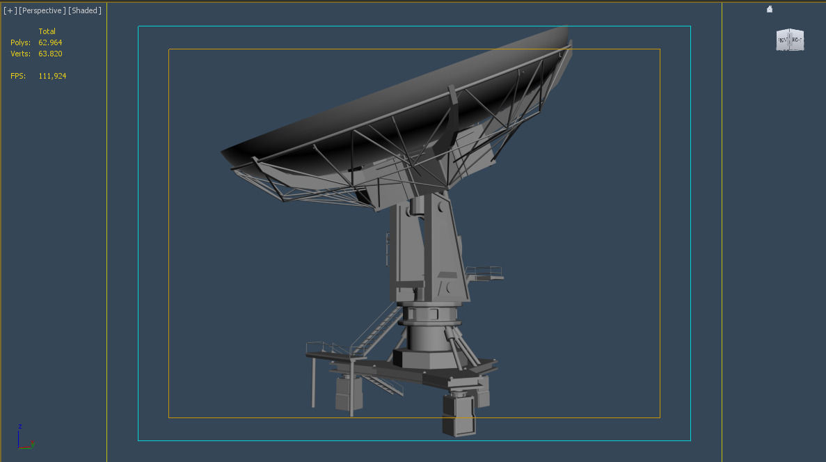 Antena 3D model | CGTrader