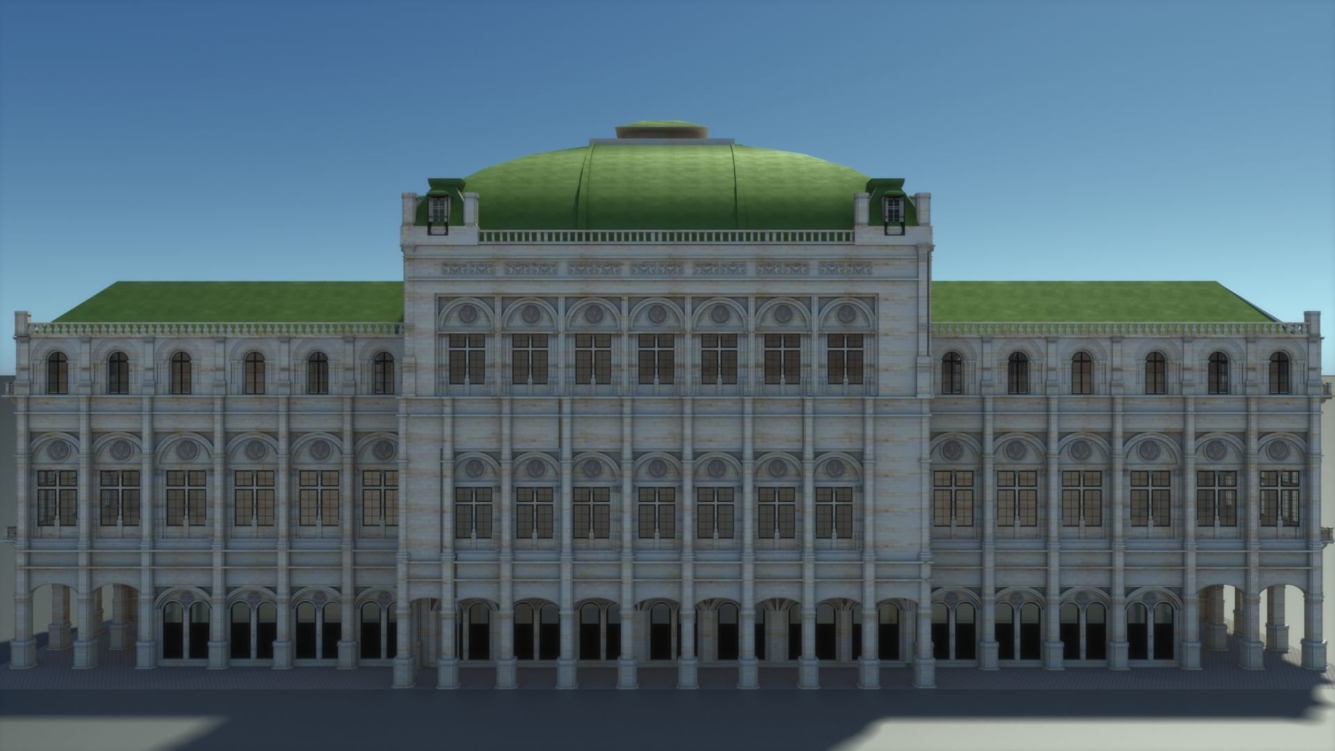 State opera building - Vienna Austria 3D model | CGTrader