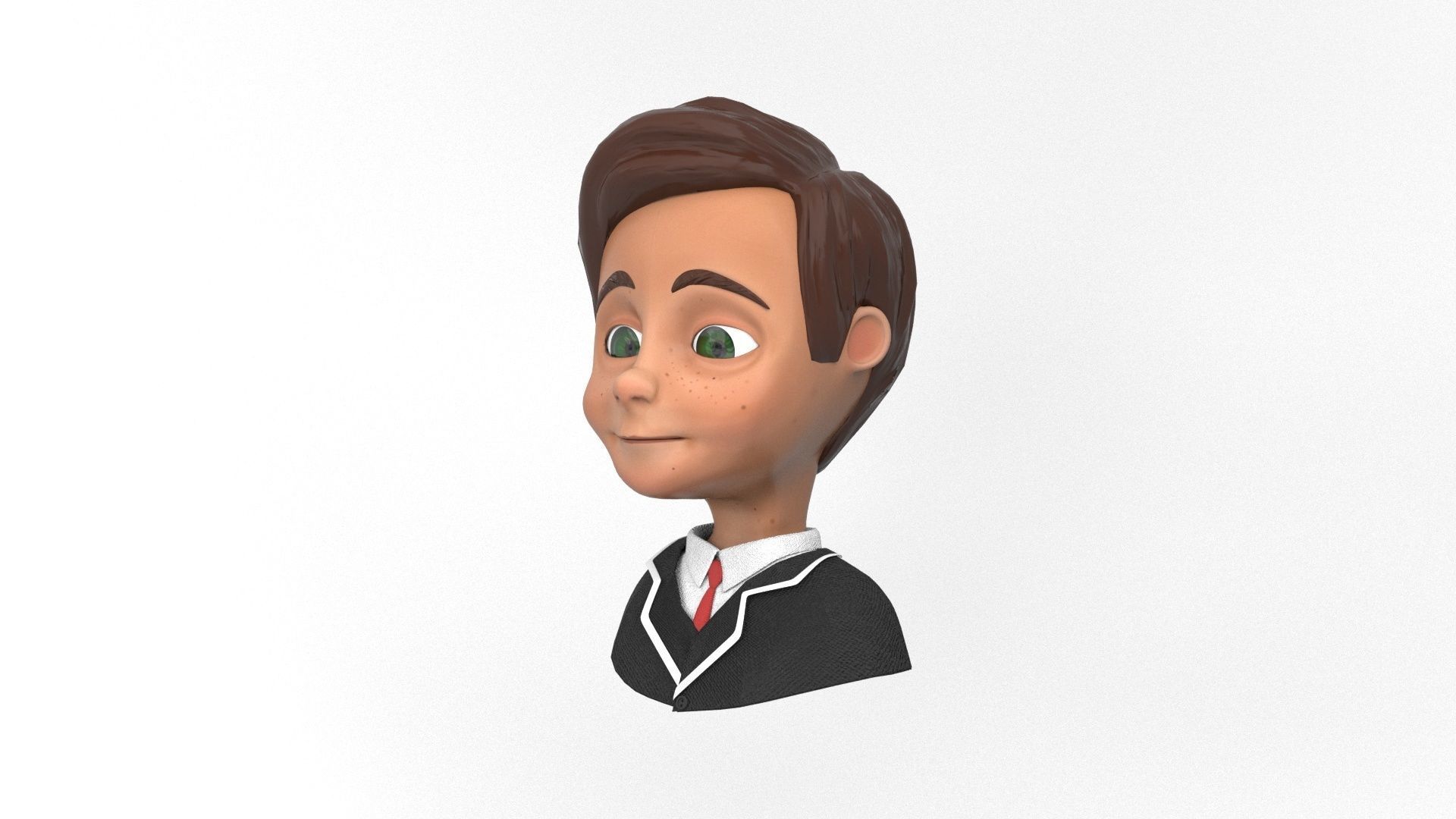 School Kid Character 3D model | CGTrader
