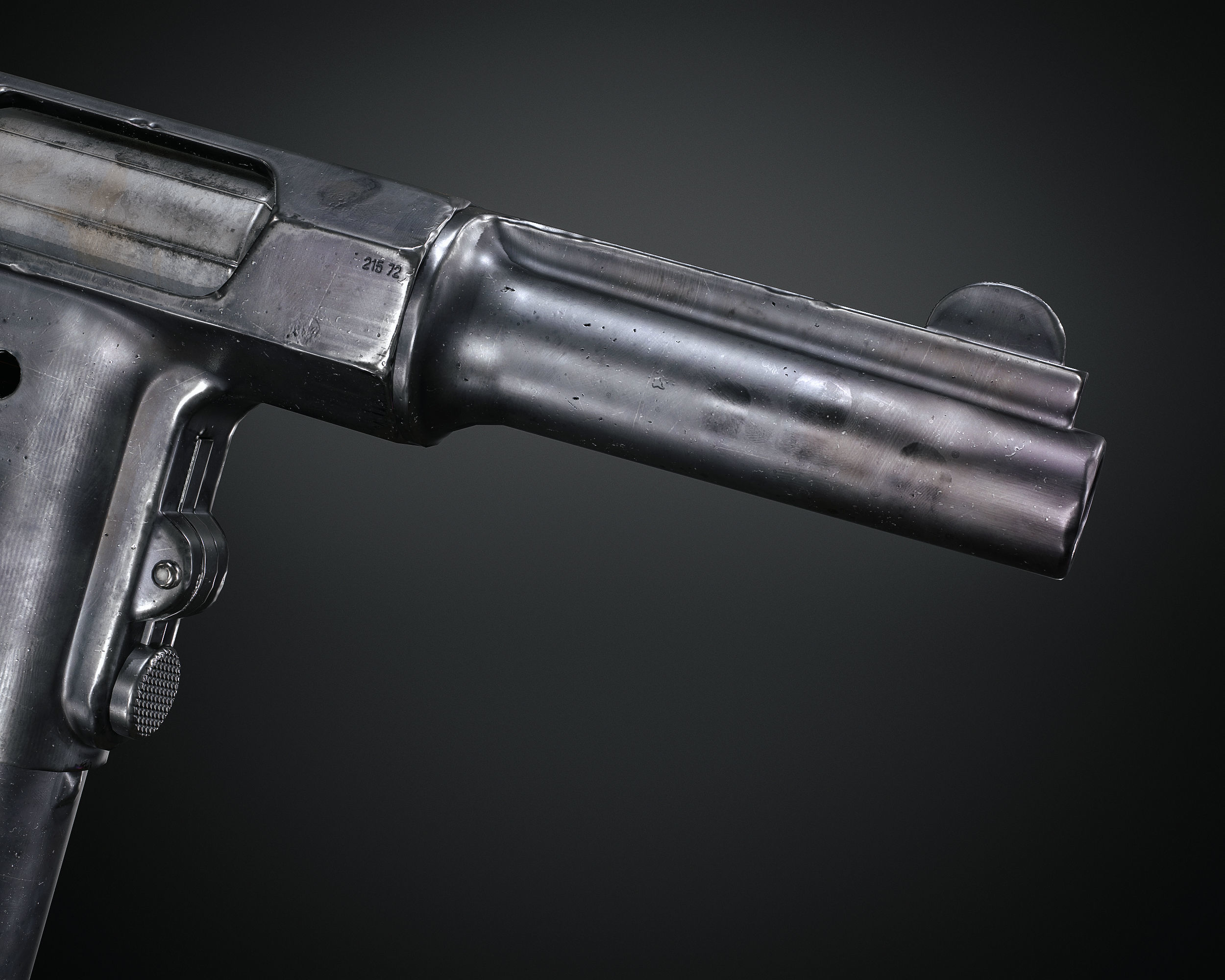 3D model Bergmann Simplex Pistol VR / AR / low-poly | CGTrader