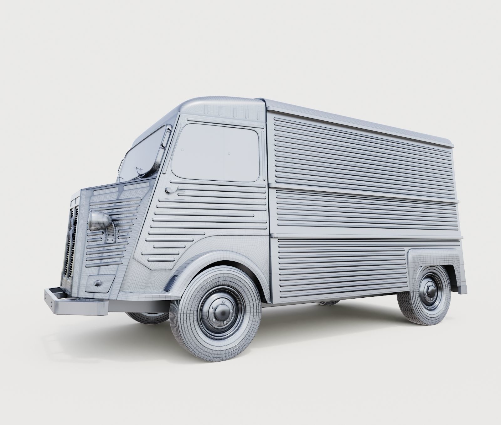 Citroen Type H 3D model | CGTrader
