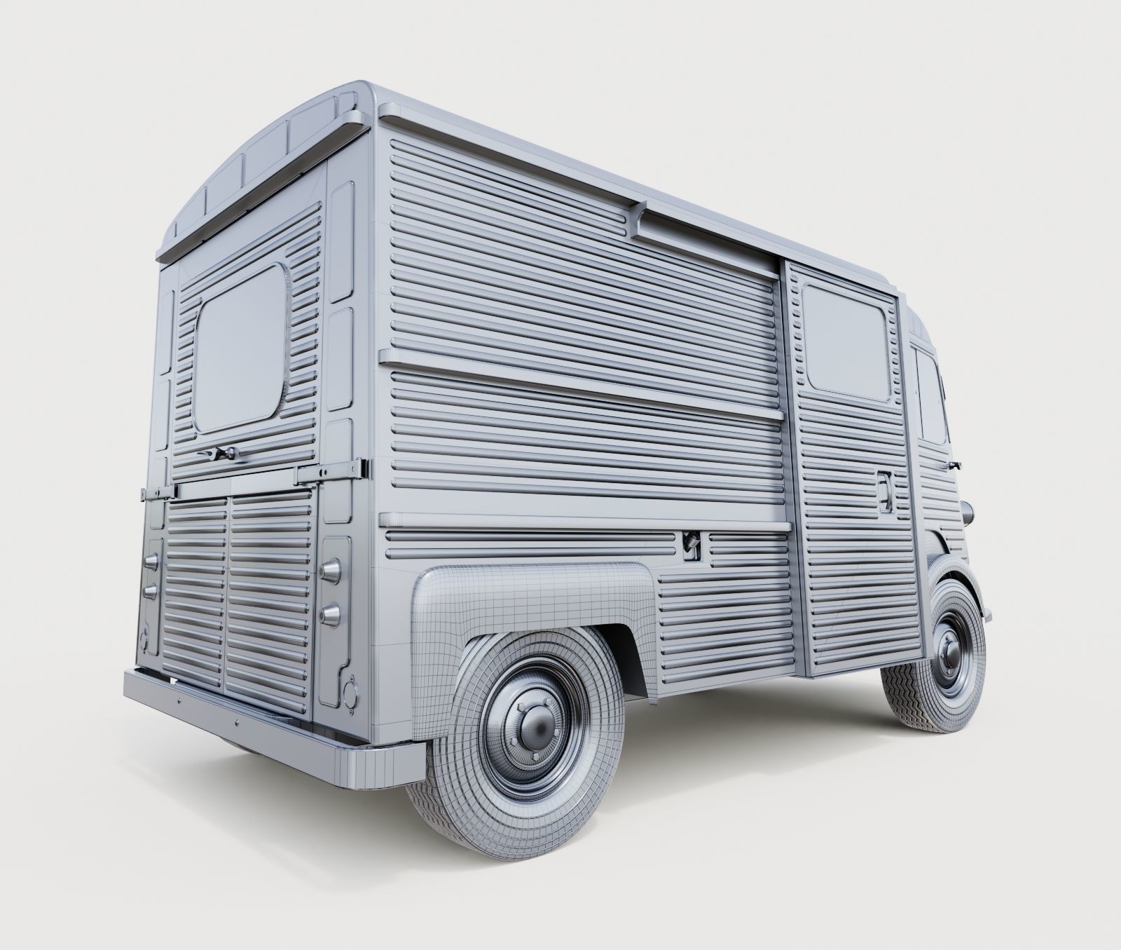 Citroen Type H 3D model | CGTrader