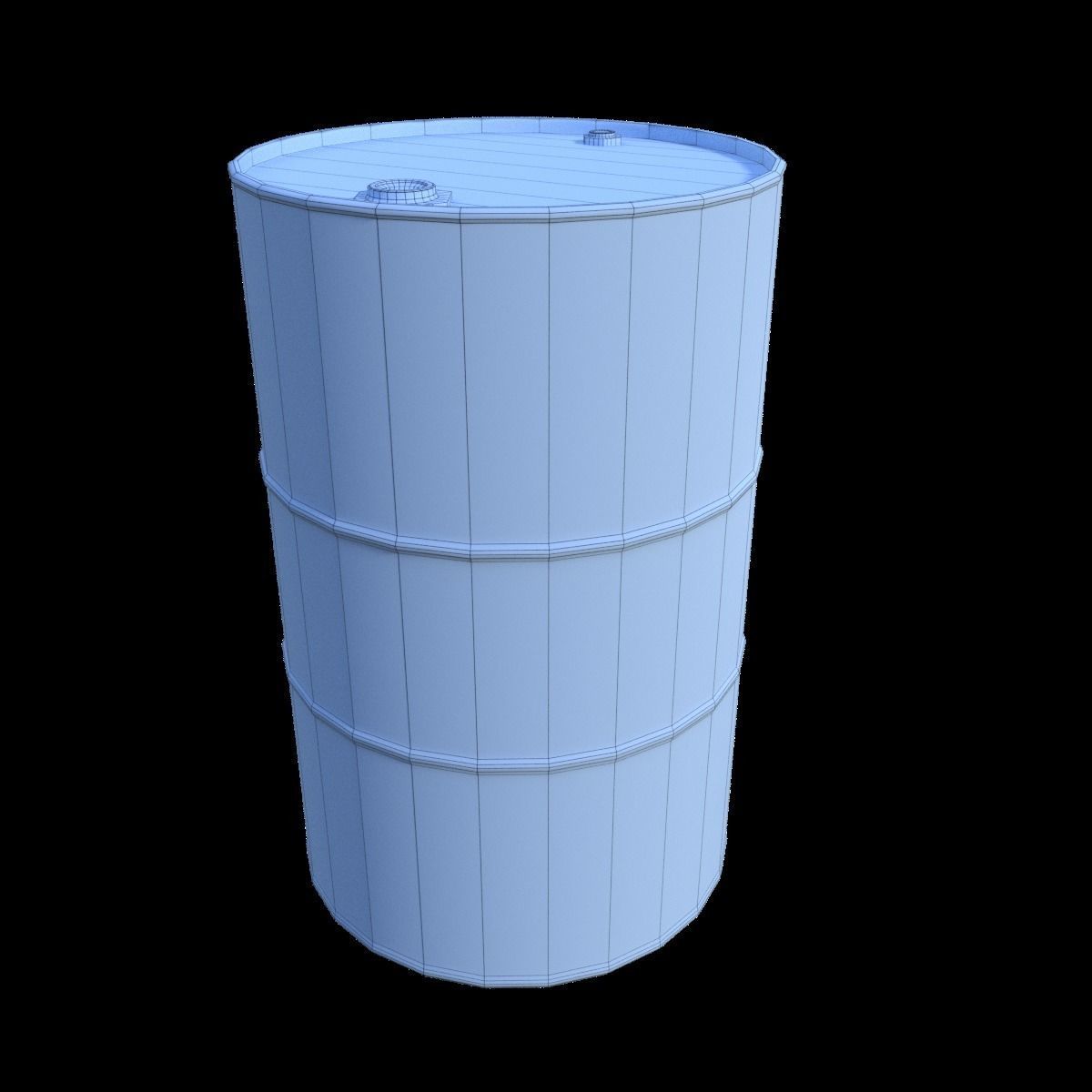3D model Flammable Liquid Barrel VR / AR / low-poly | CGTrader