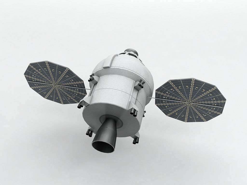 3D model Orion MPCV Multi-Purpose Crew Vehicle VR / AR / low-poly ...
