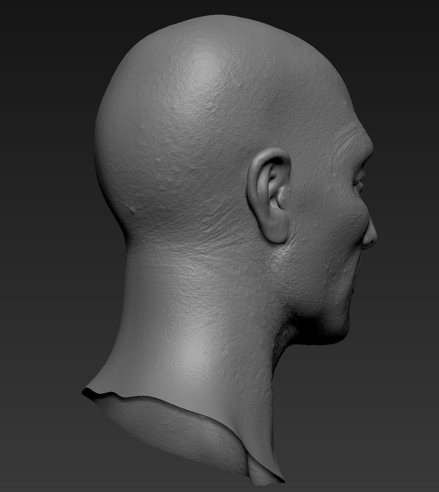 Asian Male Head 3D model | CGTrader