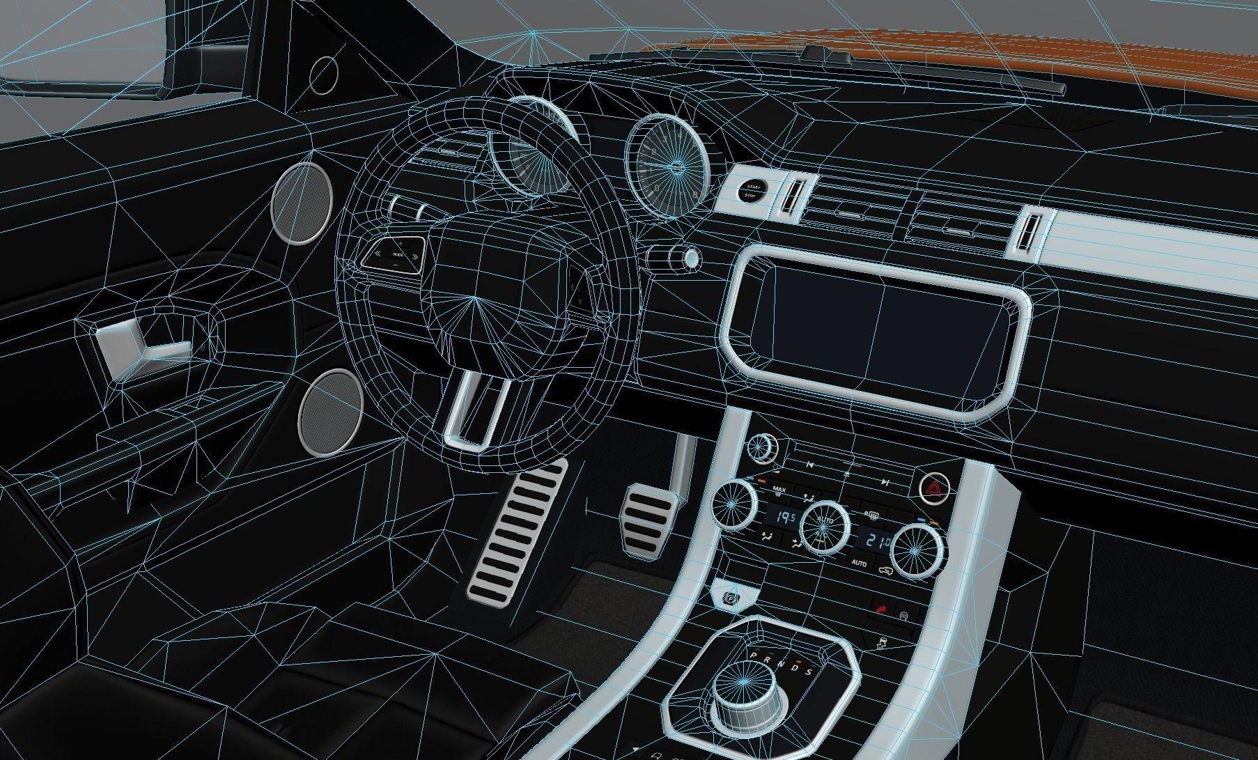 3D model Realistic Car HD 01 VR / AR / low-poly rigged | CGTrader