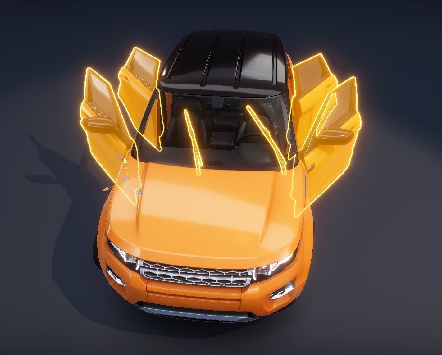 3D model Realistic Car HD 01 VR / AR / low-poly rigged | CGTrader