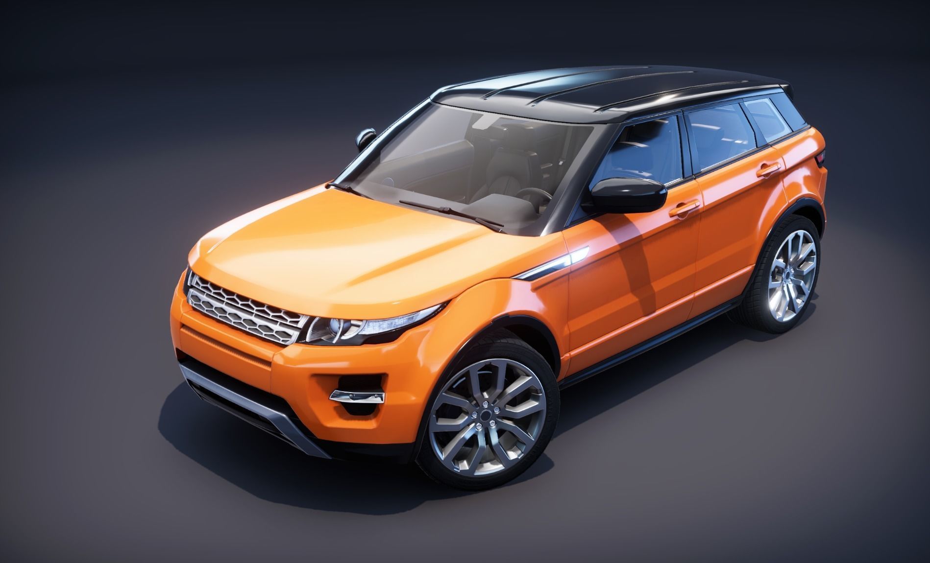 3D model Realistic Car HD 01 VR / AR / low-poly rigged | CGTrader