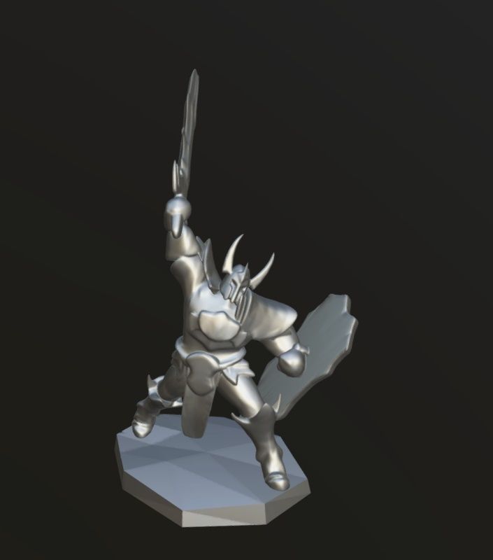 Dark knight 3D model 3D printable | CGTrader