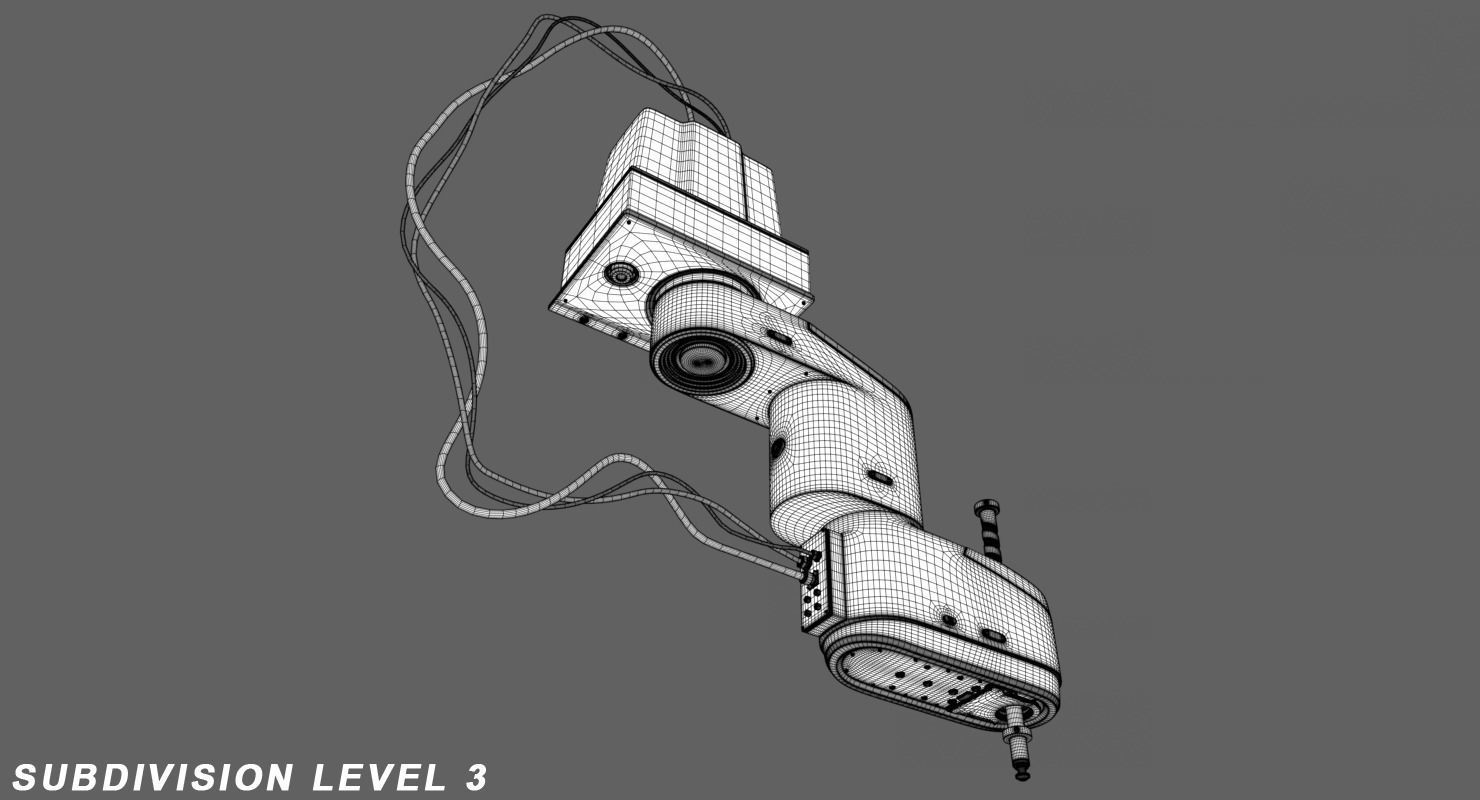 Industrial Robot IRB 910INV SCARA 3D model animated rigged | CGTrader