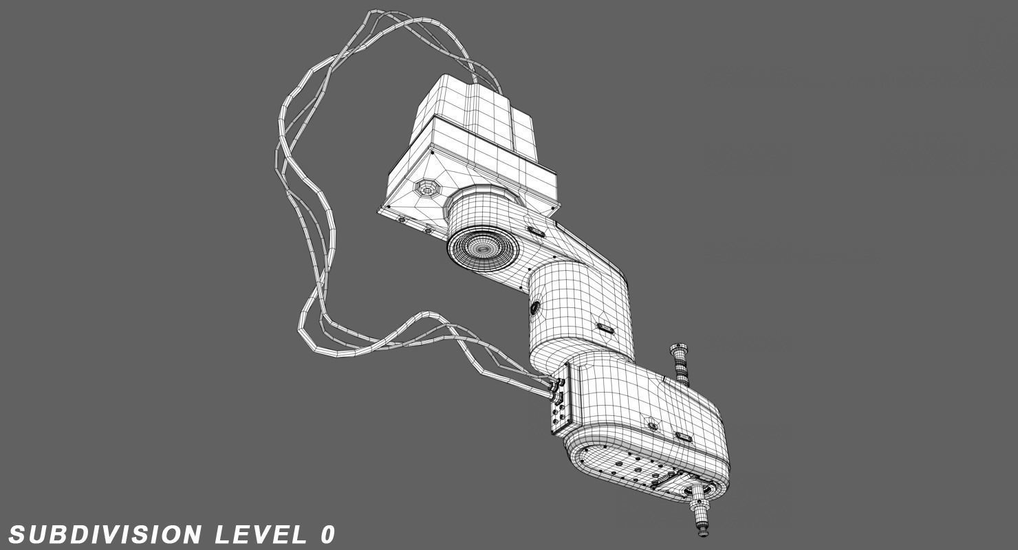 Industrial Robot IRB 910INV SCARA 3D model animated rigged | CGTrader