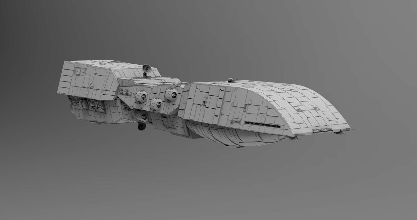 Dreadnaught-class heavy cruiser I Dreadnought - Star Wars 3D model ...
