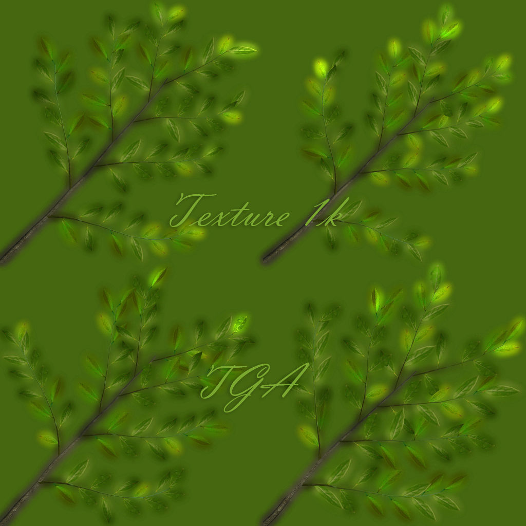 3D model Bush Willow Salix purpurea Nana VR / AR / low-poly | CGTrader