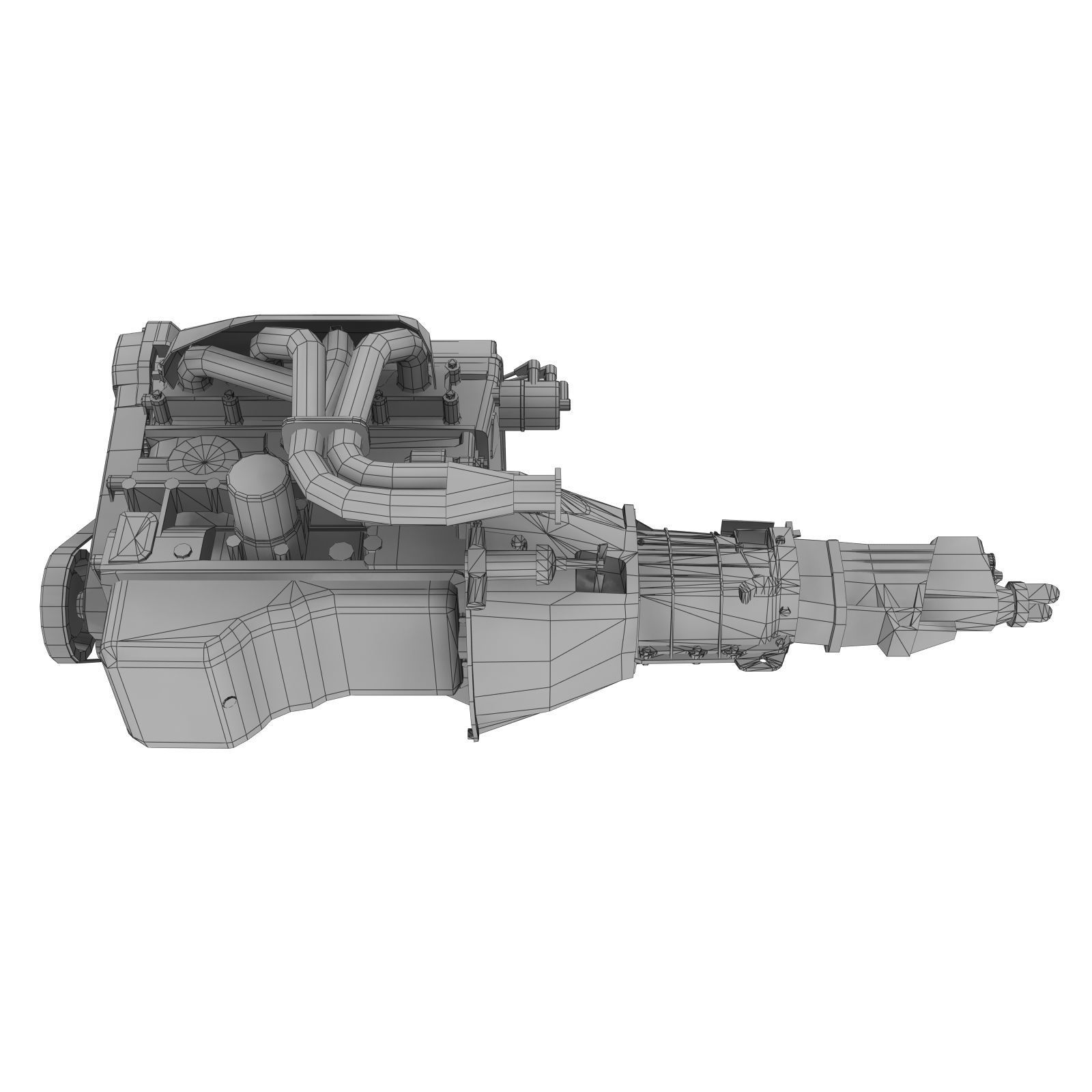 3D model Toyota 4AGE Blacktop 20v engine VR / AR / low-poly | CGTrader