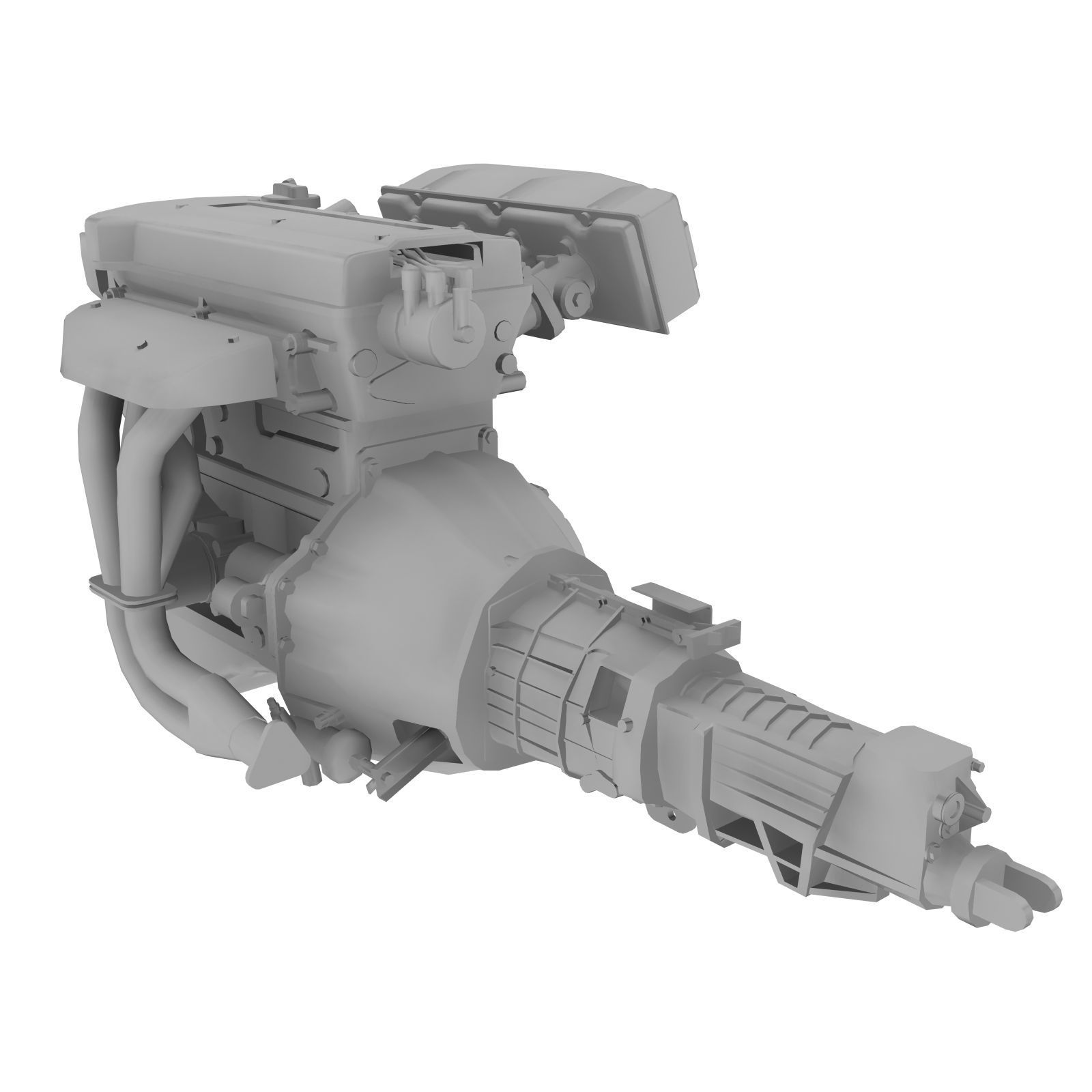 3D model Toyota 4AGE Blacktop 20v engine VR / AR / low-poly | CGTrader