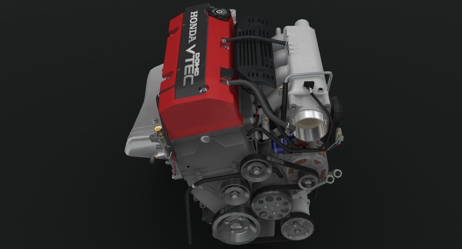 Honda F series engine pack 3D Model Collection | CGTrader