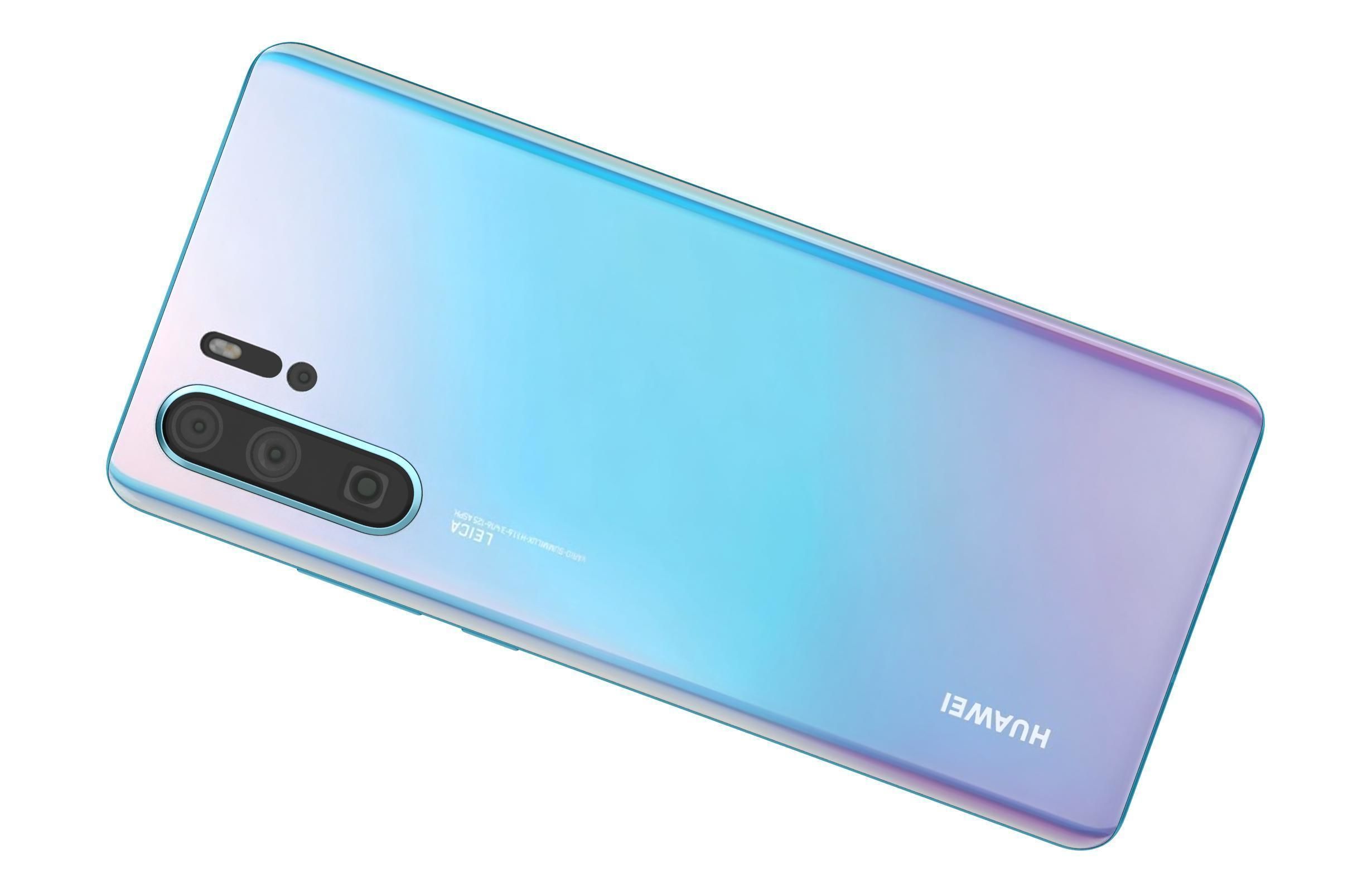 Huawei P30 Pro Pearl White 3D model | CGTrader