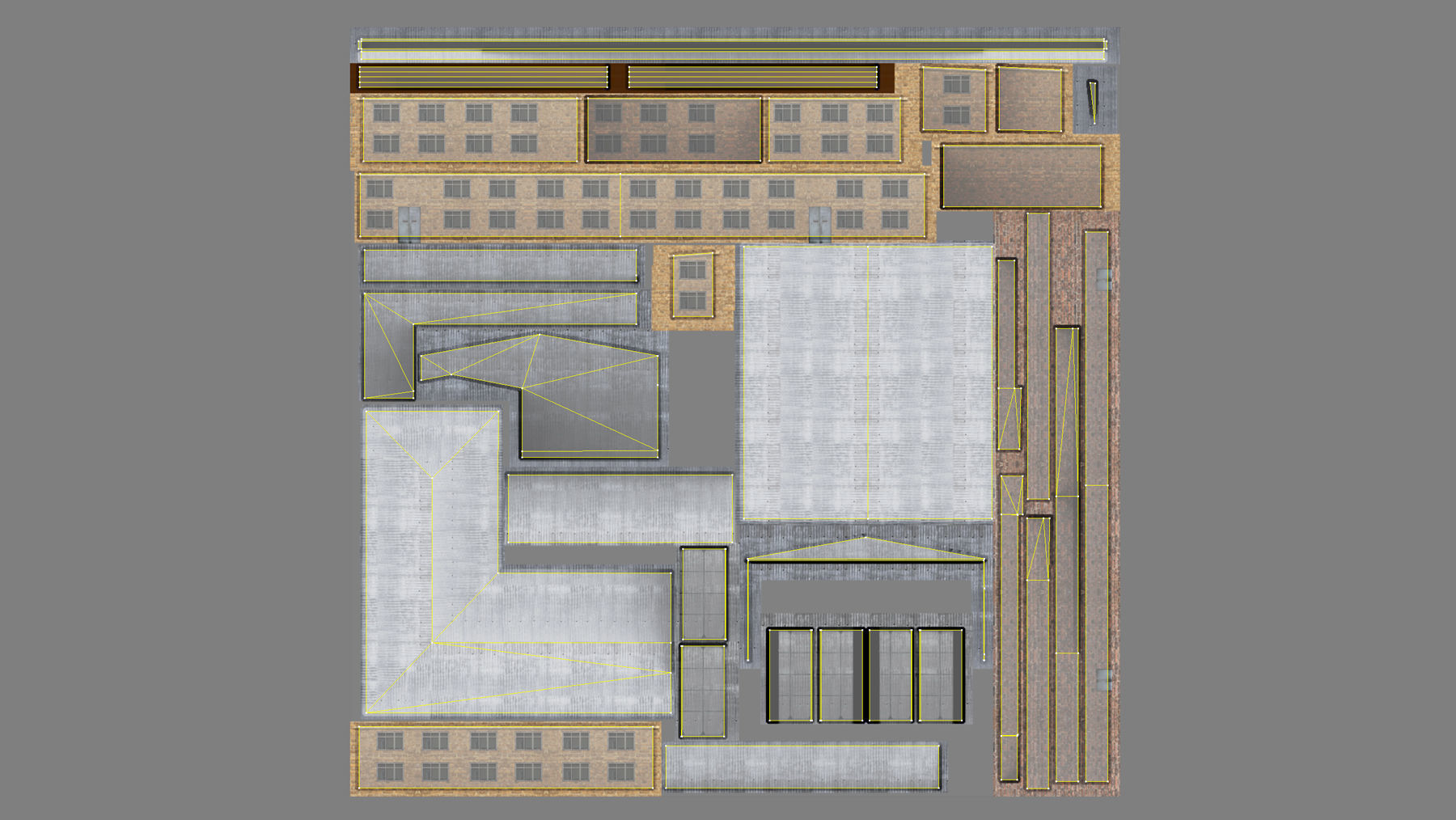 3D model Airport Hangar OAKB ATB Hangar VR / AR / low-poly | CGTrader