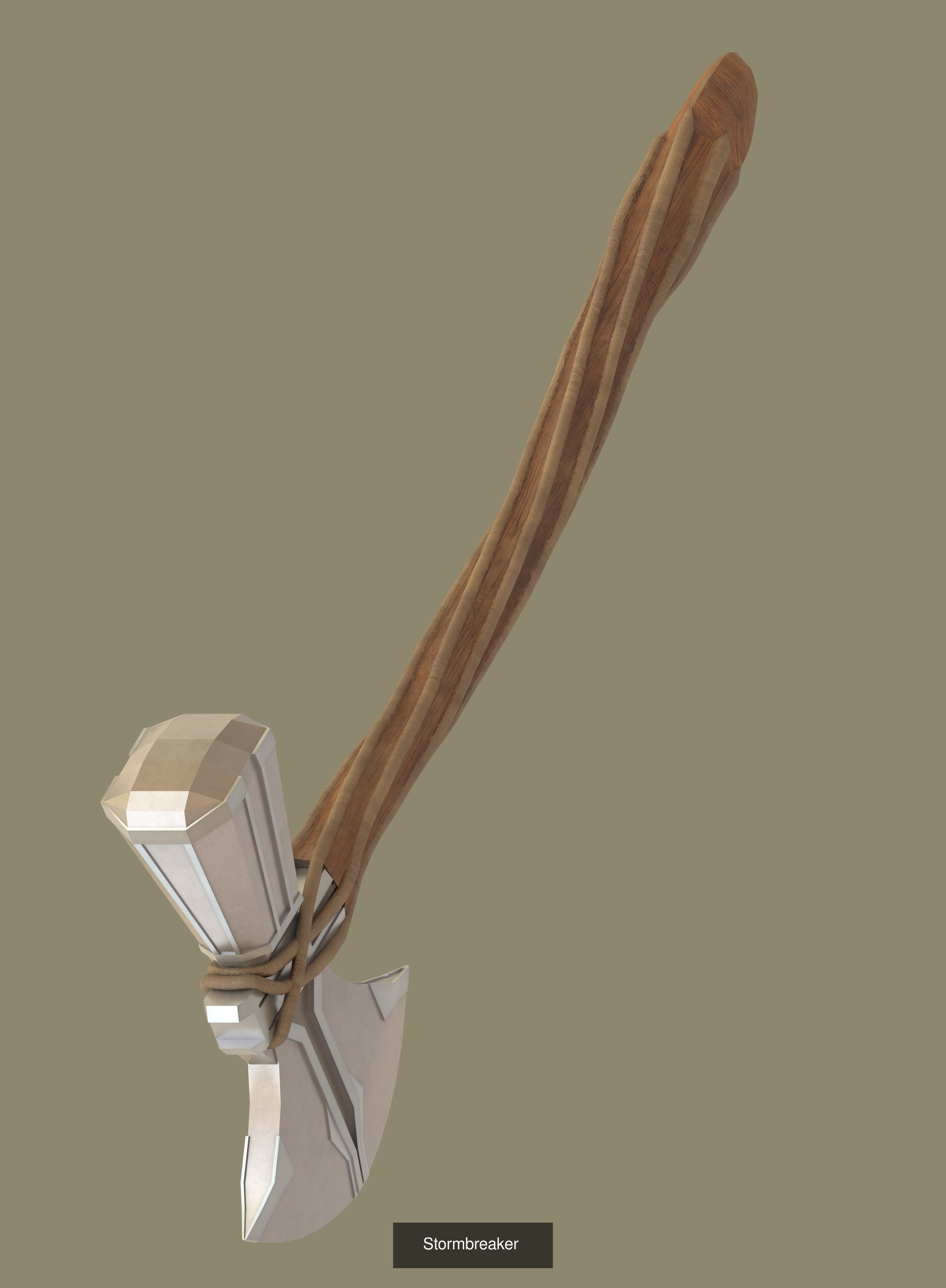 Thors weapon Mjolnir and Stormbreaker 3D Model Collection | CGTrader