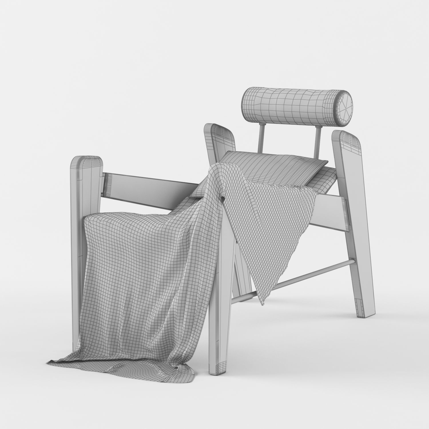 Resting chair 3D model | CGTrader