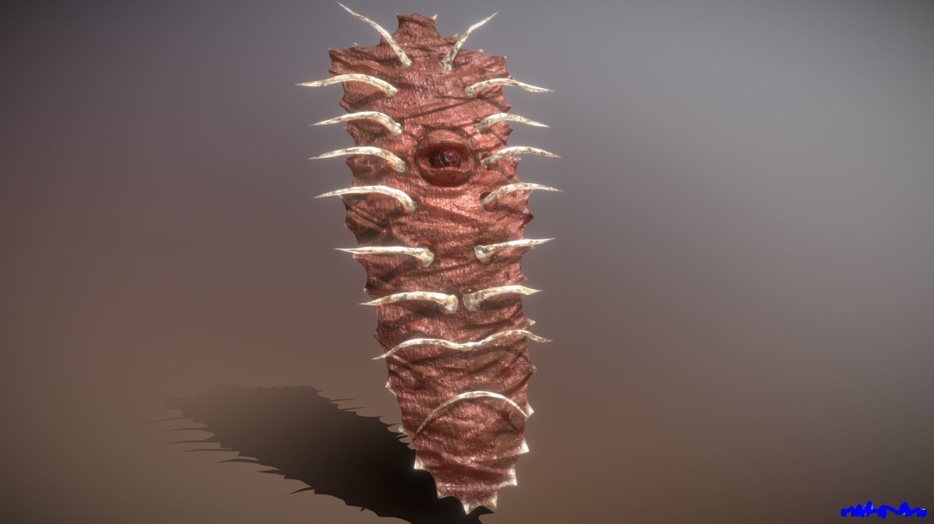 Superfuntimes Demonflesh Tower Shield 3D model | CGTrader