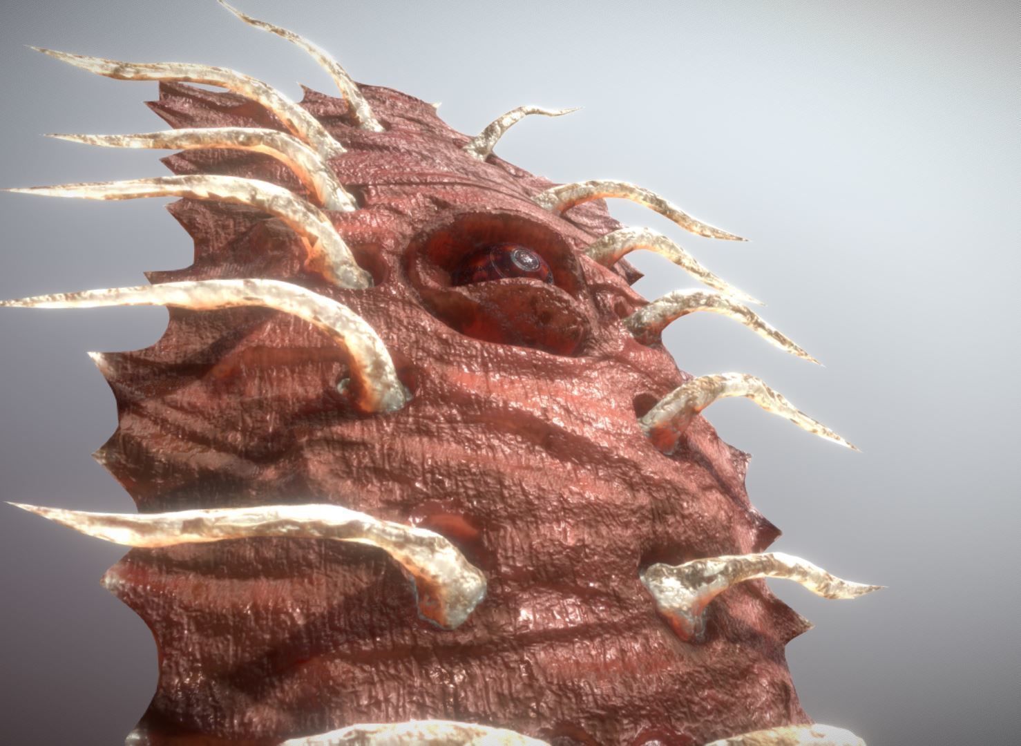 Superfuntimes Demonflesh Tower Shield 3D model | CGTrader