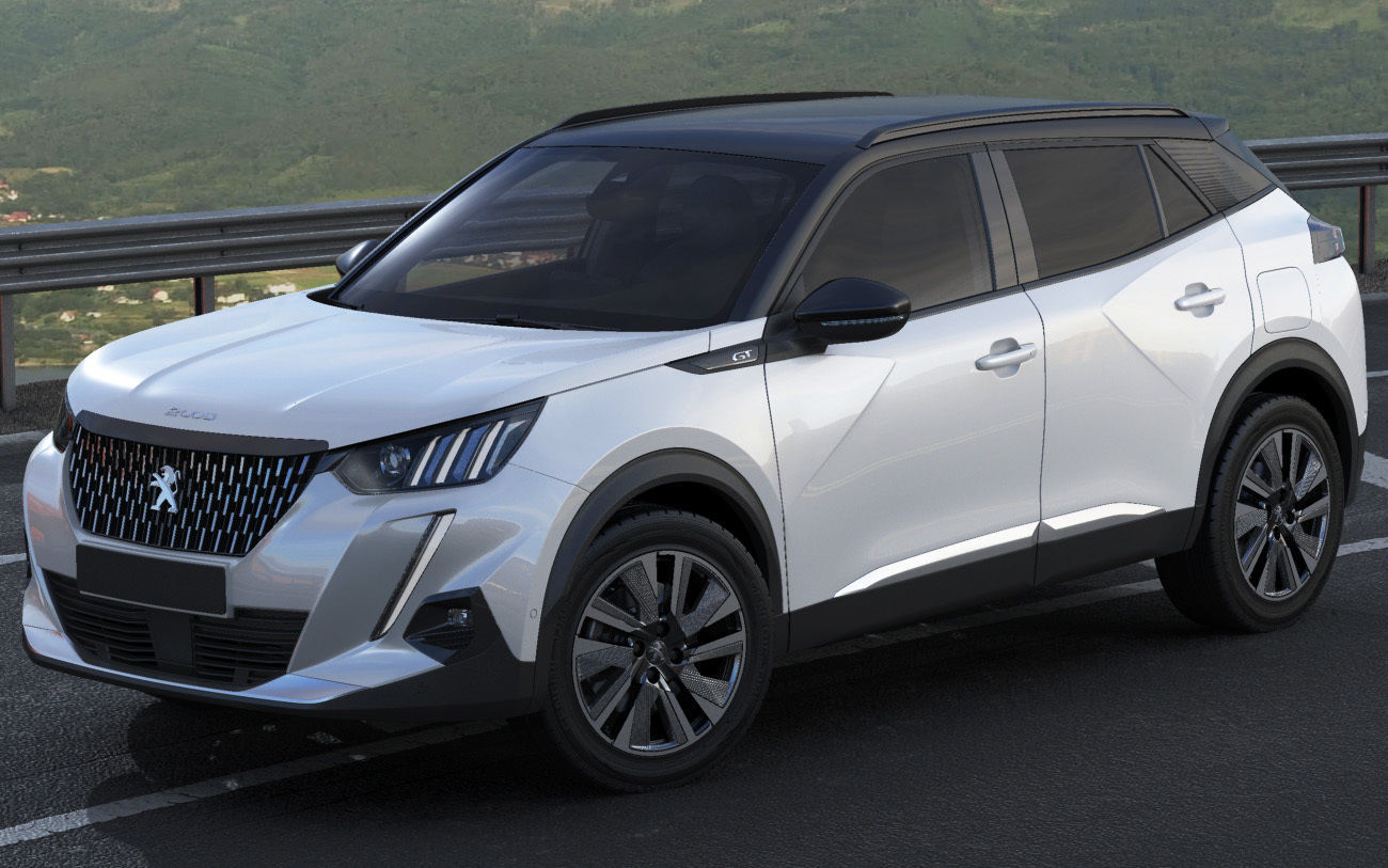 Peugeot 2008 2020 3D model | CGTrader
