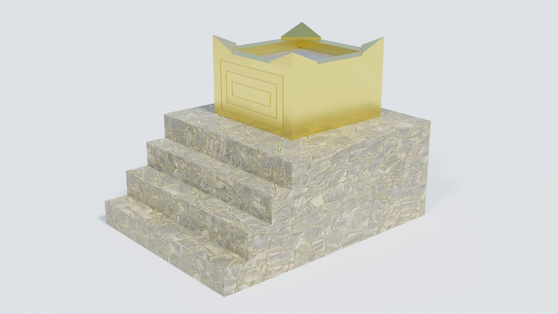 3D model Biblical Altar VR / AR / low-poly | CGTrader