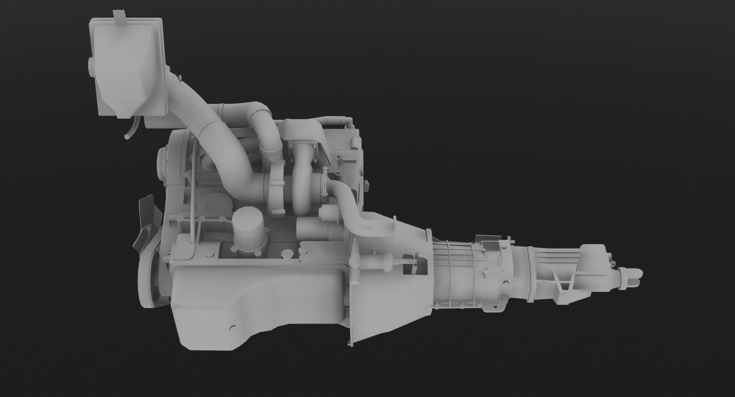 3D model Nissan CA18DET engine VR / AR / low-poly | CGTrader