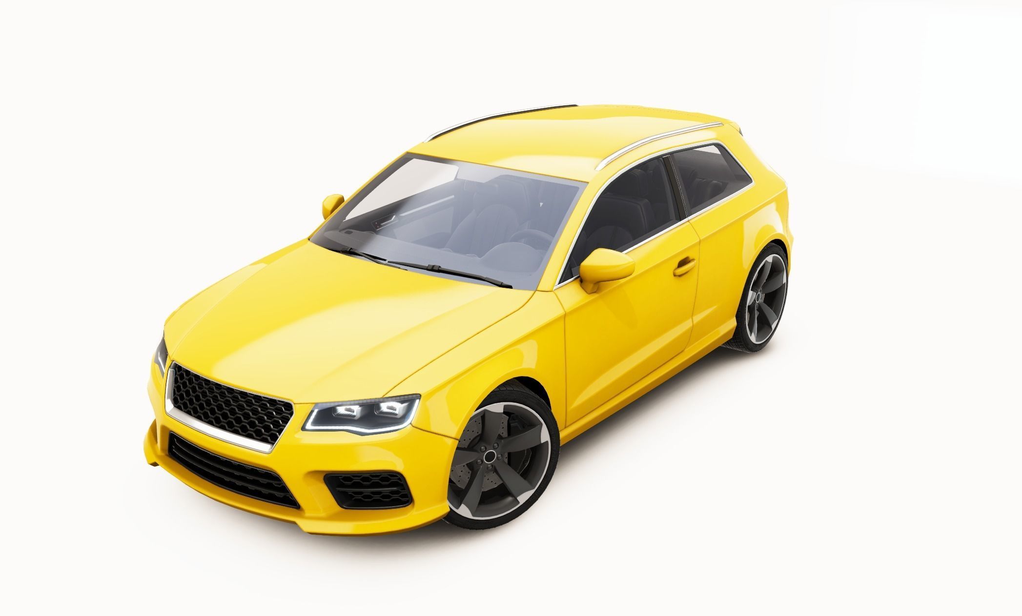 3D model Realistic Car HD 03 VR / AR / low-poly | CGTrader