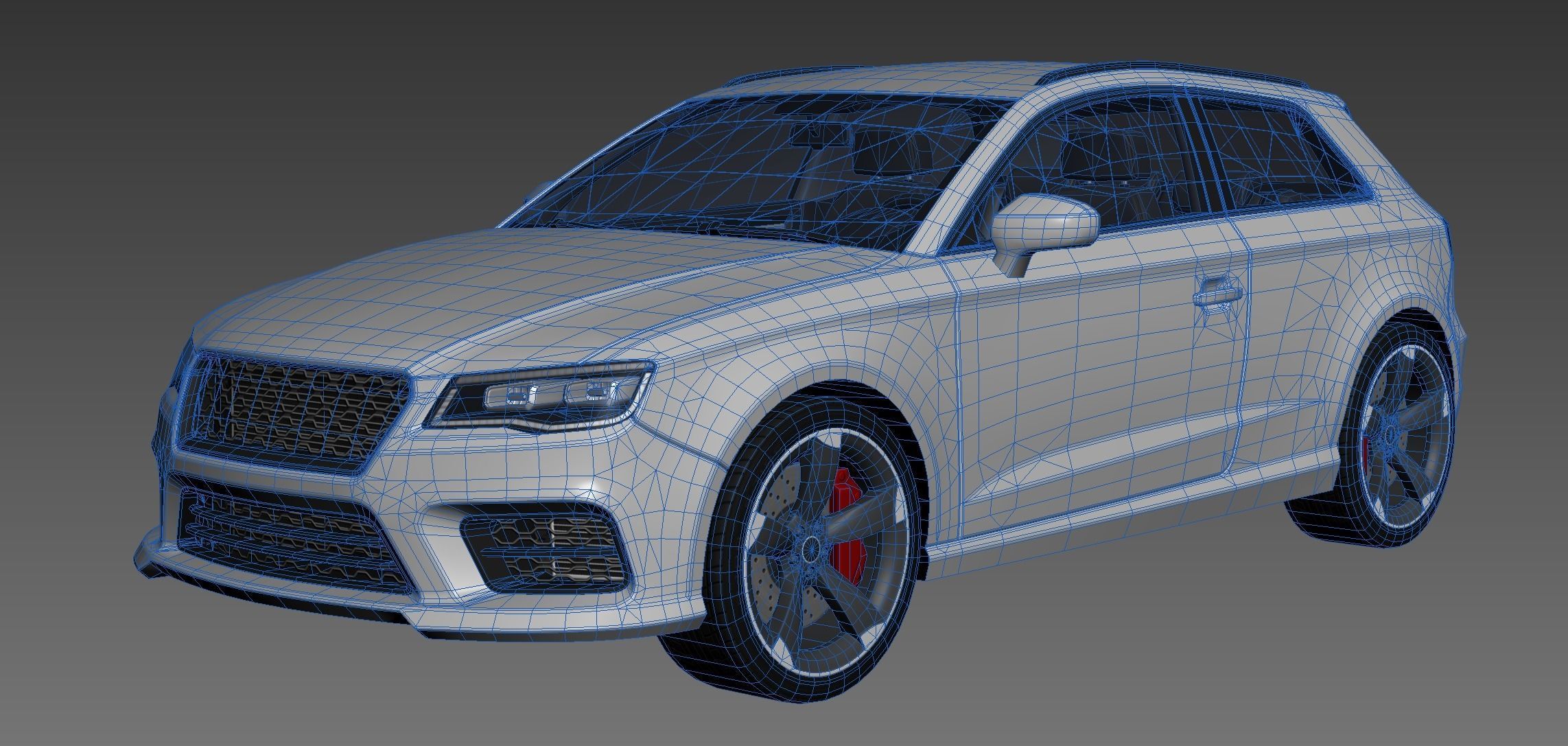 3D model Realistic Car HD 03 VR / AR / low-poly | CGTrader